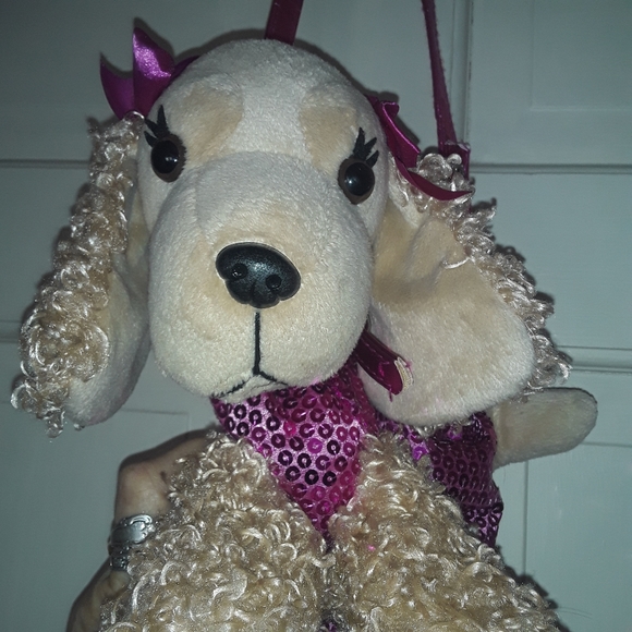 Poochie & Co | Accessories | Poodle Or Cocket Spaniel Girls Bag Sequin ...